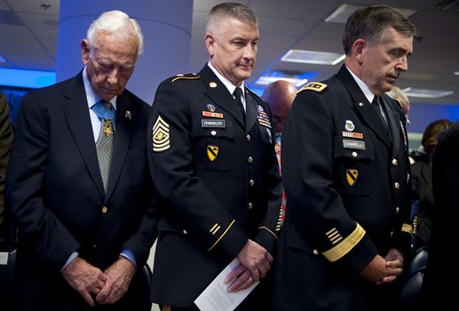 Photos: DoD leaders with MOH recipients at 150th year ceremony of the ...